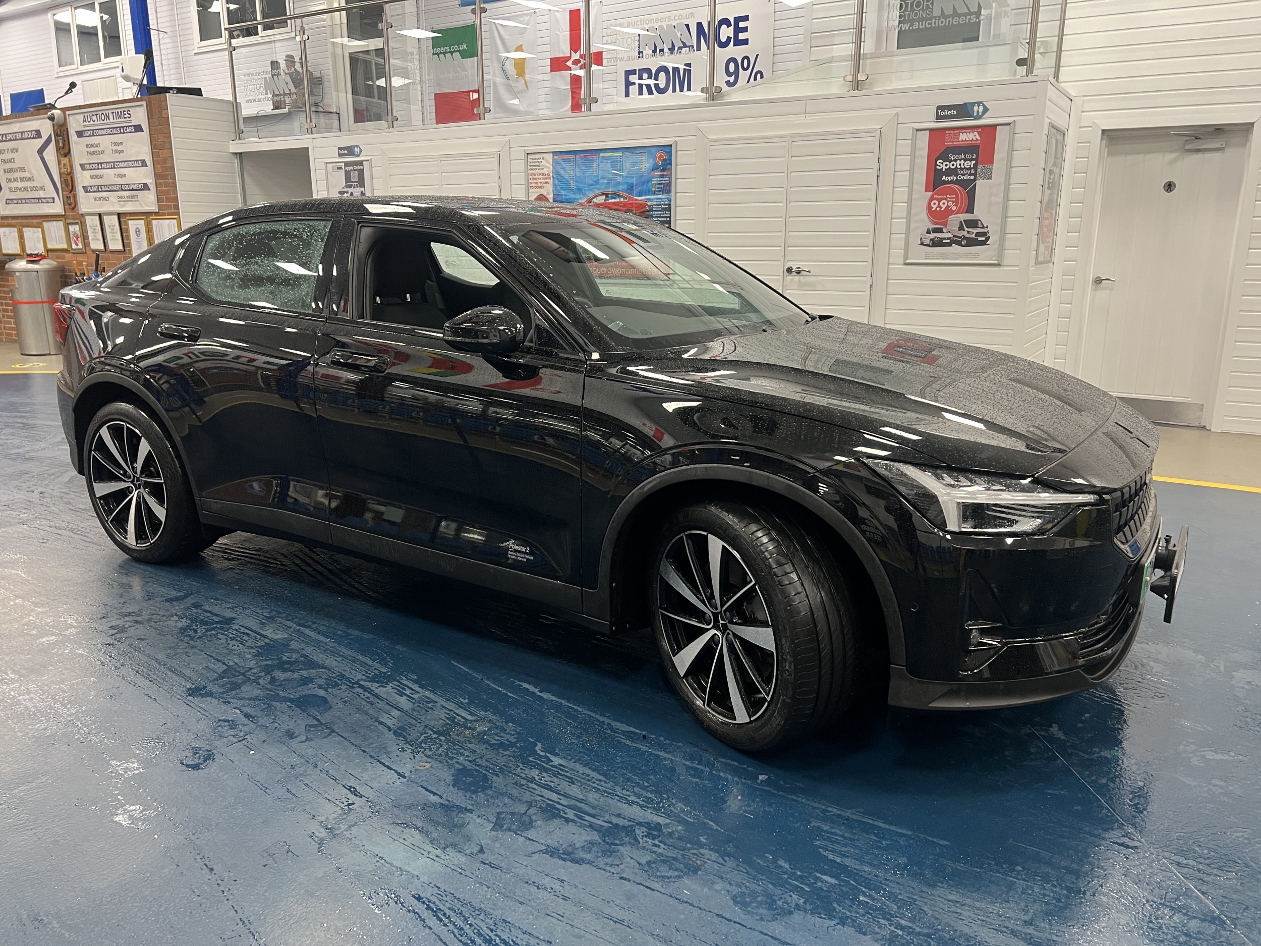 POLESTAR 2 EV DUAL MOTOR AWD 408PS 300Kw/78Kwh AUTO LONG RANGE FULLY ELECTRIC 4 DOOR SALOON ...