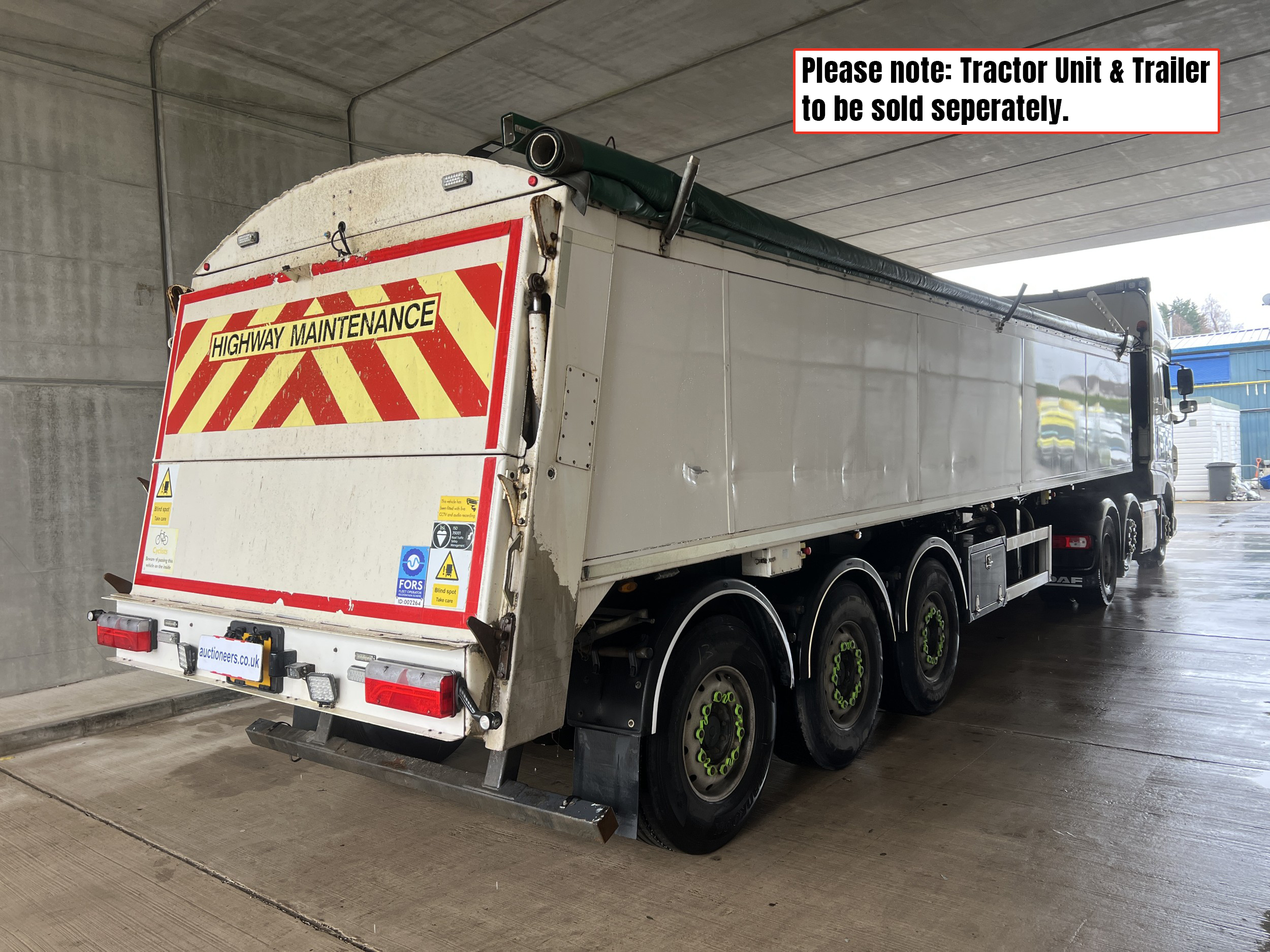 PANELTEX MARTRANS 37FT 6 WHEEL WALKING FLOOR TRAILER. Lot information ...