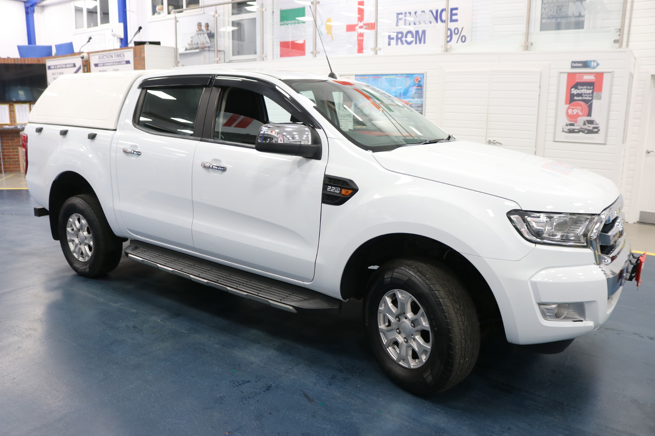 FORD RANGER XLT 2.2TDCI 160PS 4X4 5 SEAT DOUBLE CAB PICKUP C/W TRUCKMAN ...