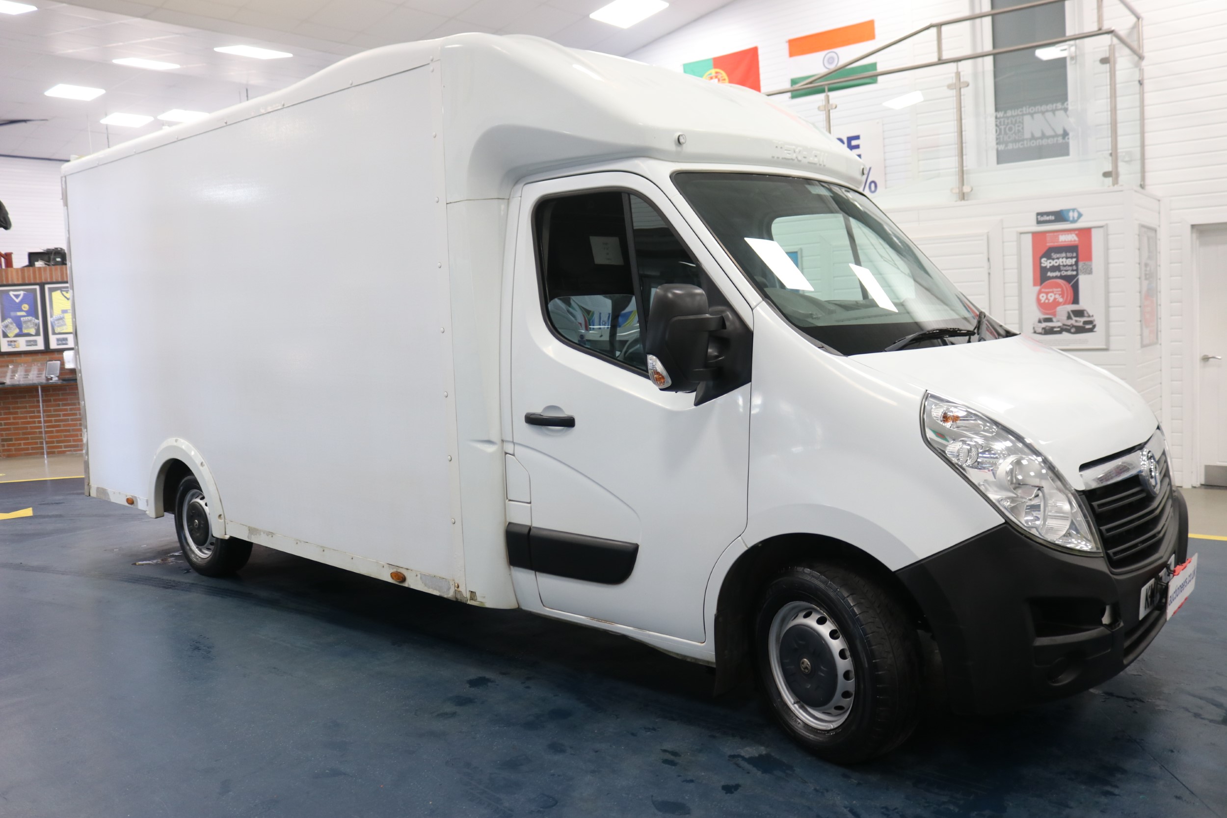 VAUXHALL MOVANO 3500 2.3CDTI 130PS FWD LOW FLOOR LUTON VAN (EURO 6 ...