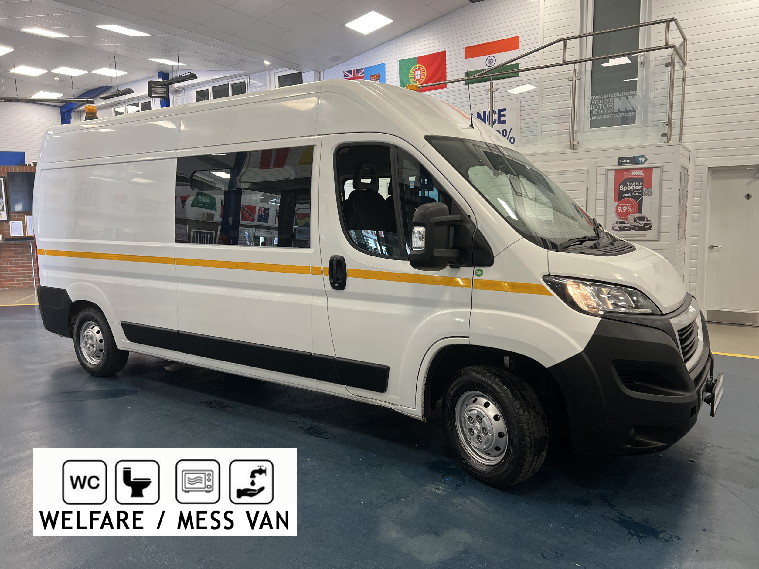 PEUGEOT BOXER 335 L3H2 S 2.2HDI BLUE 140PS LWB MEDIUM ROOF 7 SEAT CREW ...